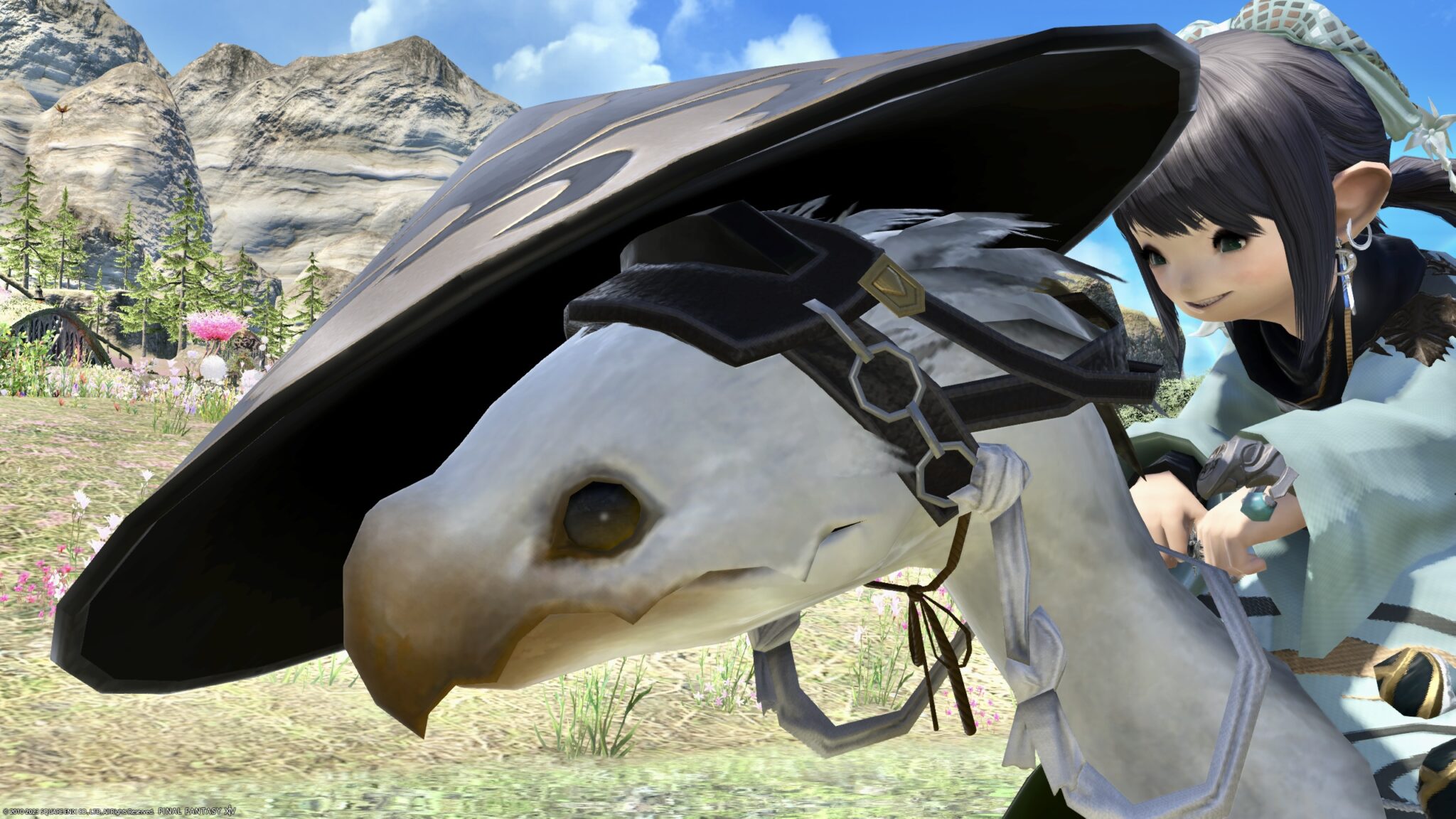 Wandering samurai-style cute chocobo armor “Samurai Barding” | Norirow ...