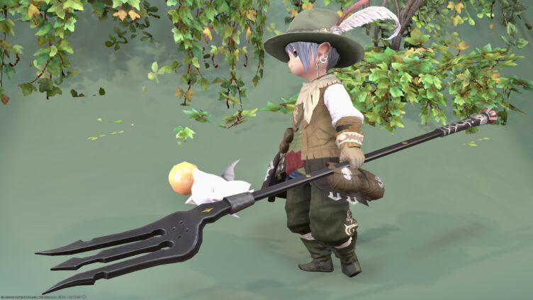 Cute stretchable fork! Good King Moogle’s Dragoon Weapon “Melancholy ...